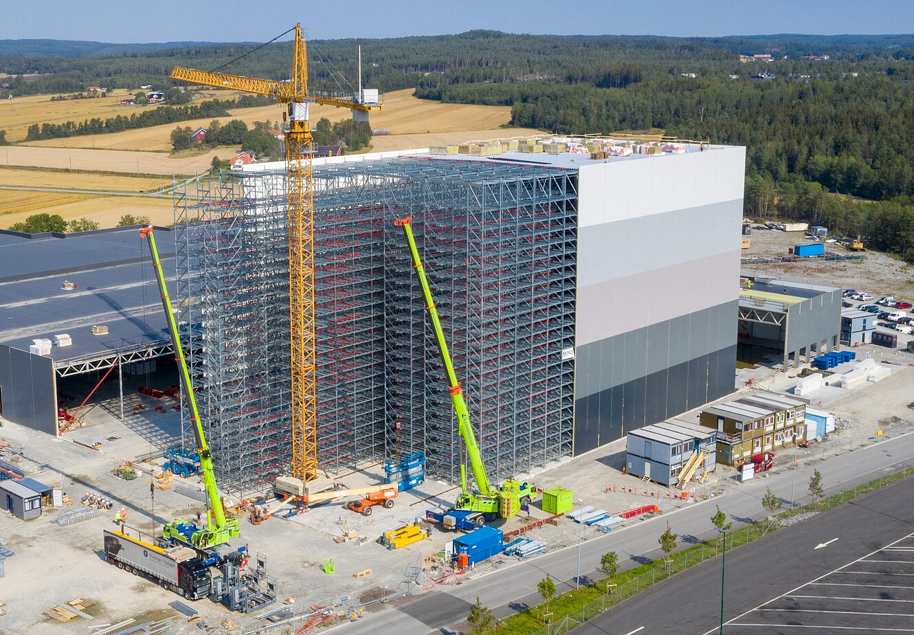 Automated High-bay warehouse (HBW) for the Corrugated Board Industry - MINDA Industrieanlagen GmbH