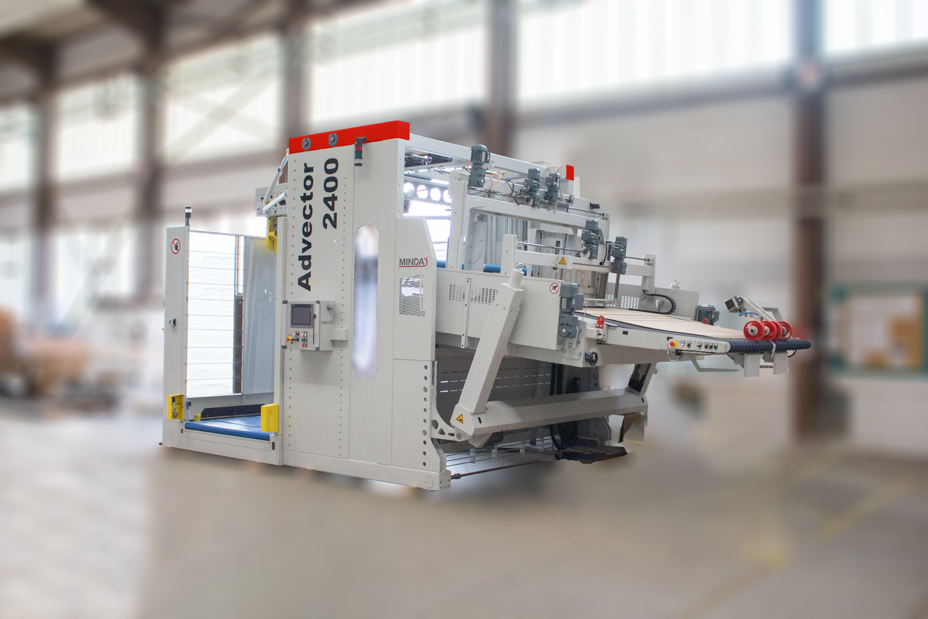 Allrounder IN FRONT OF PROCESSING MACHINE - News - MINDA ...