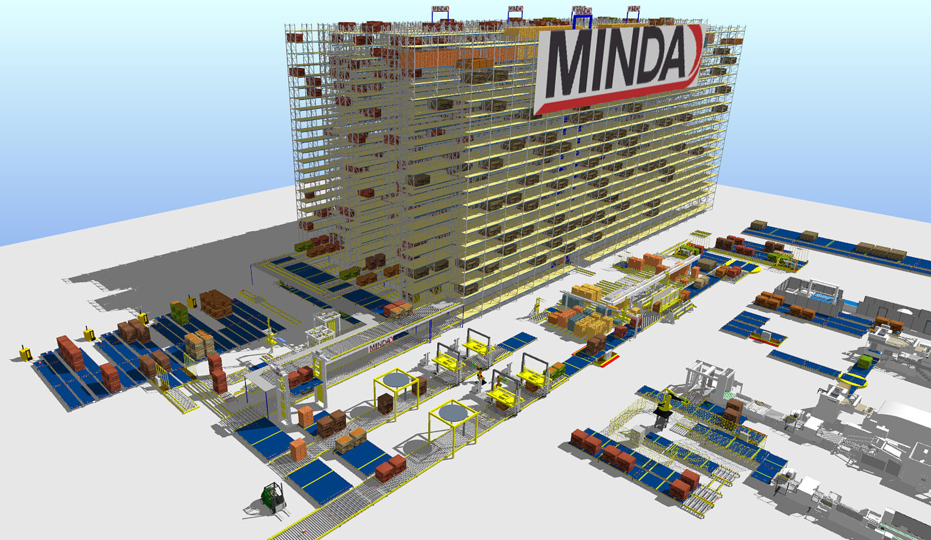 Automated High-bay warehouse (HBW) for the Corrugated Board Industry ...